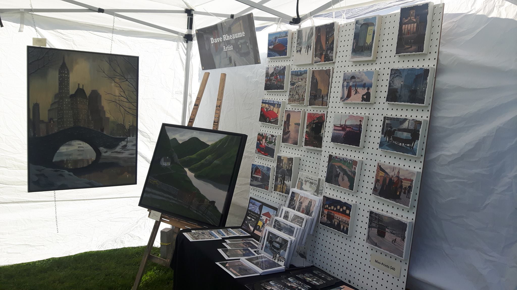 Dave-Rheaume-Artist-deca-booth-2018 – Danforth East Community Association